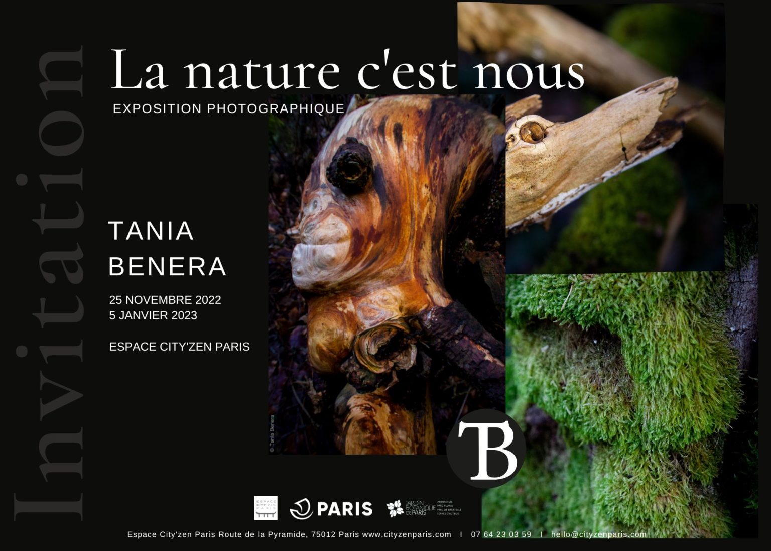 Expositions à l'Espace City'zen Paris , Parc Floral 75012