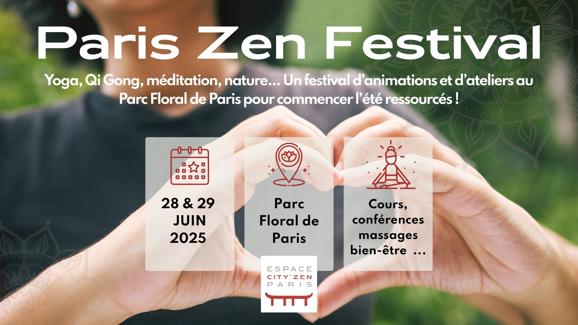 Paris Zen Festival 2026 | Zen & Yoga Festival 75012 🌿